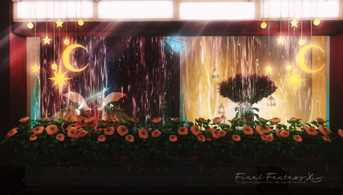 さくらもち🍶@FF ☽ on Twitter: "『Funestala Palace ~占星術師の家～』 占星術師をテーマに作りました。 各ブースは占星の各カードをイメージしています （リプに ...