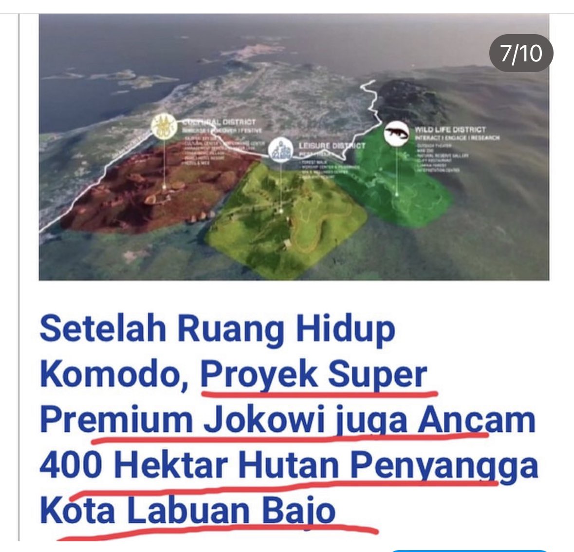 Kawan Baik Komodo on Twitter: "Alam rusak, tata kelola konservasi dan pariwisata di Komodo ...