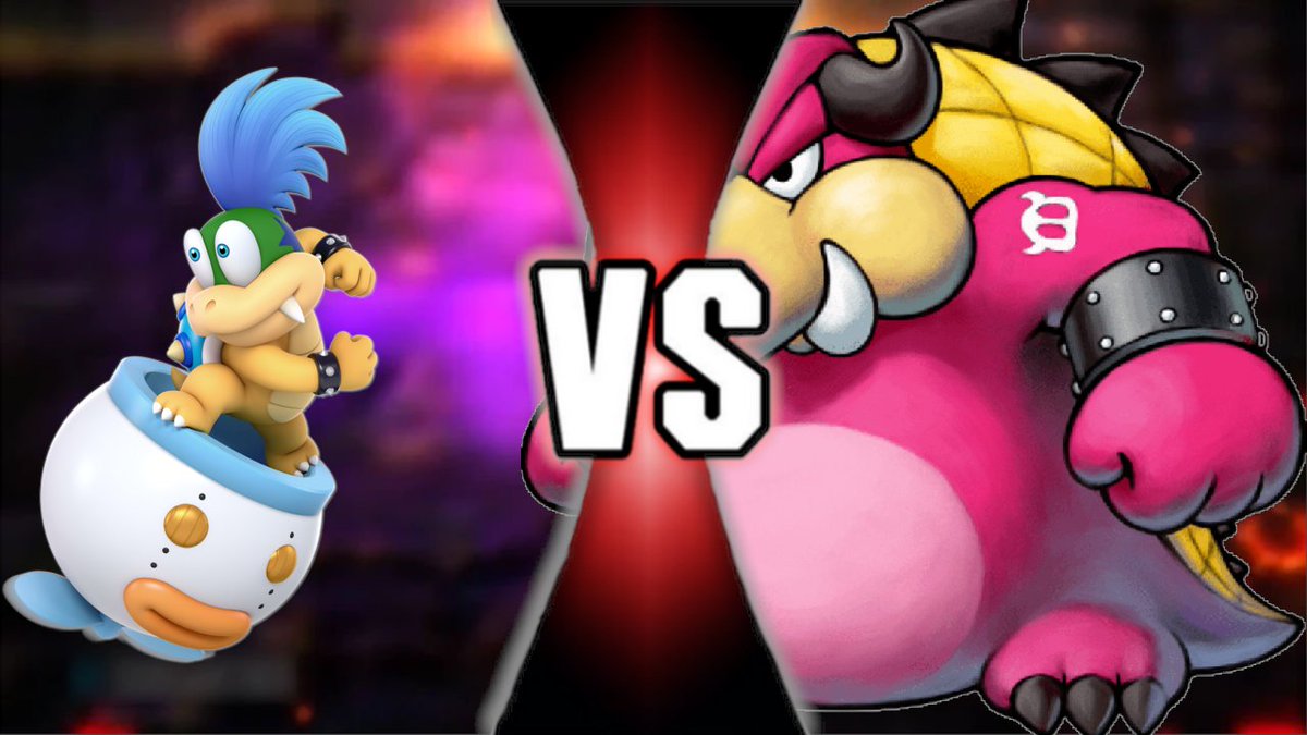 Death Battle Bot on Twitter: "DEATH BATTLE! Larry Koopa VS Midbus"
