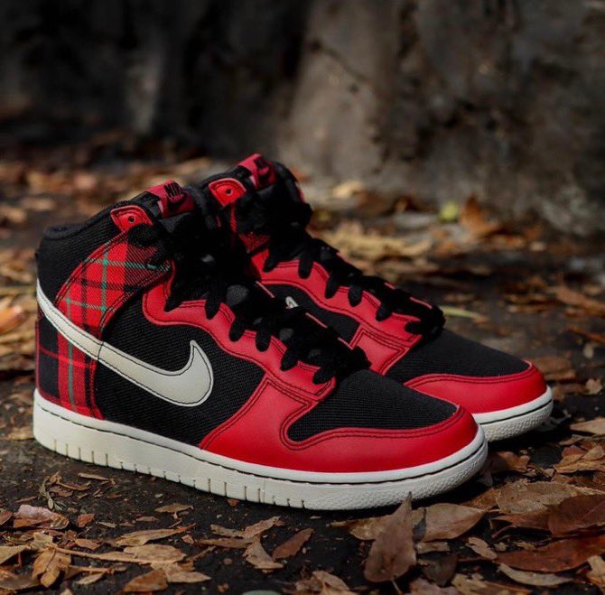 SNKR_TWITR on Twitter: "AD: Extra 20% off Nike Dunk High Retro SE 'Plaid' w/code CAMPNIKE $80.78 ...