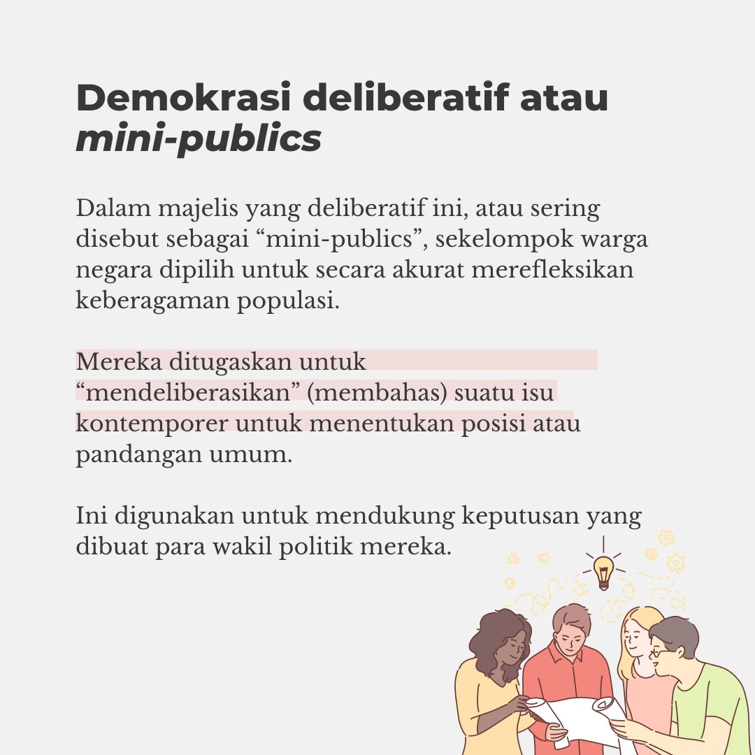 The Conversation Indonesia on Twitter: "Konsep demokrasi deliberatif ini dapat digunakan untuk ...