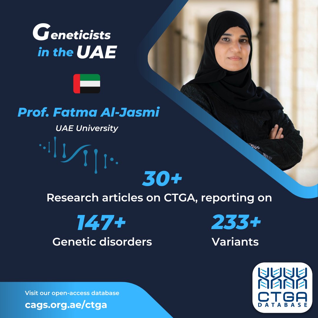 Center for Arab Genomic Studies - A Division of Sheikh Hamdan Award for ...