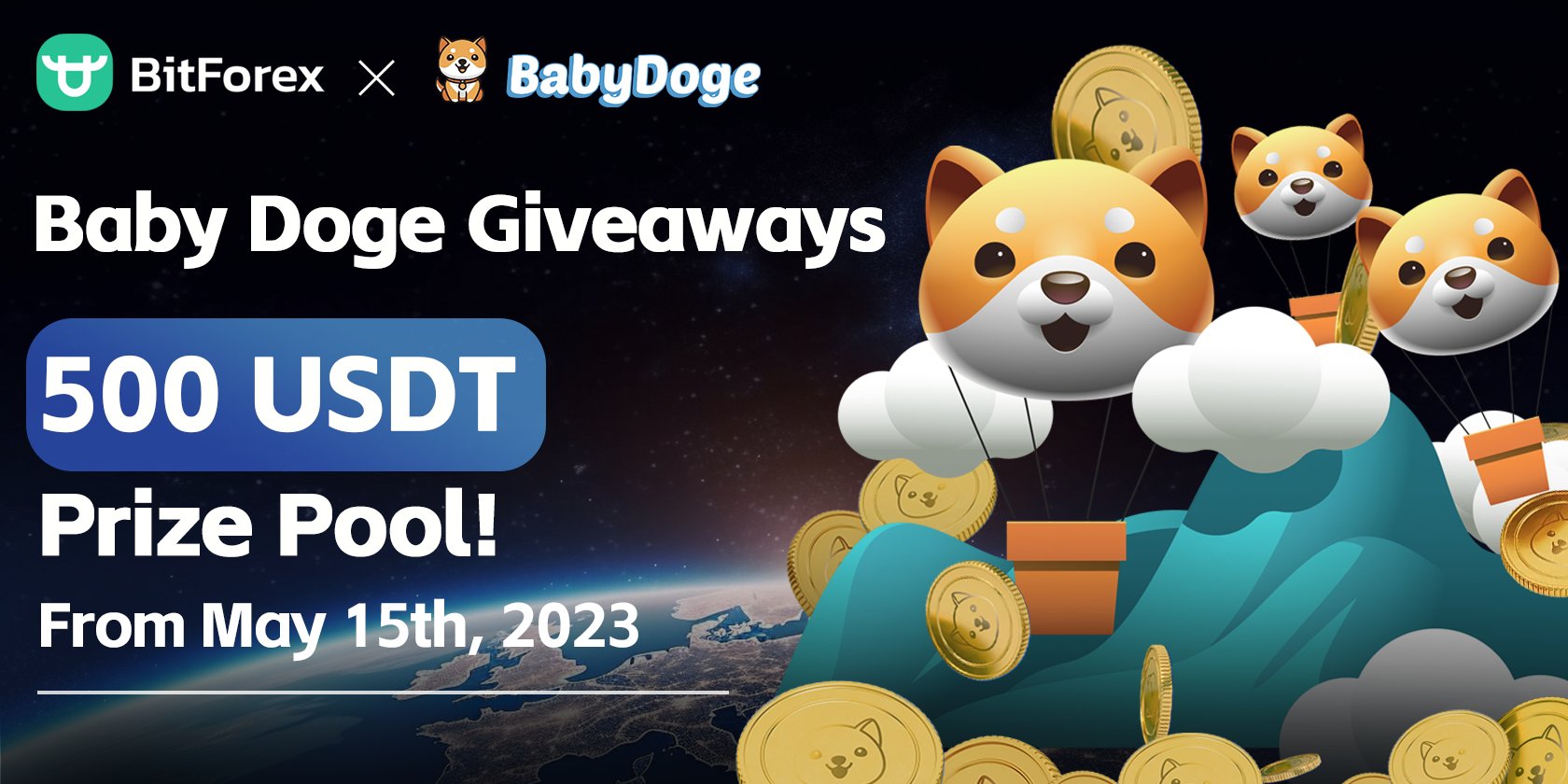 BitForex on Twitter: "💎Giveaway Time💎 🎉The new round of #Giveaways is here with @BabyDogeCoin 💰 ...