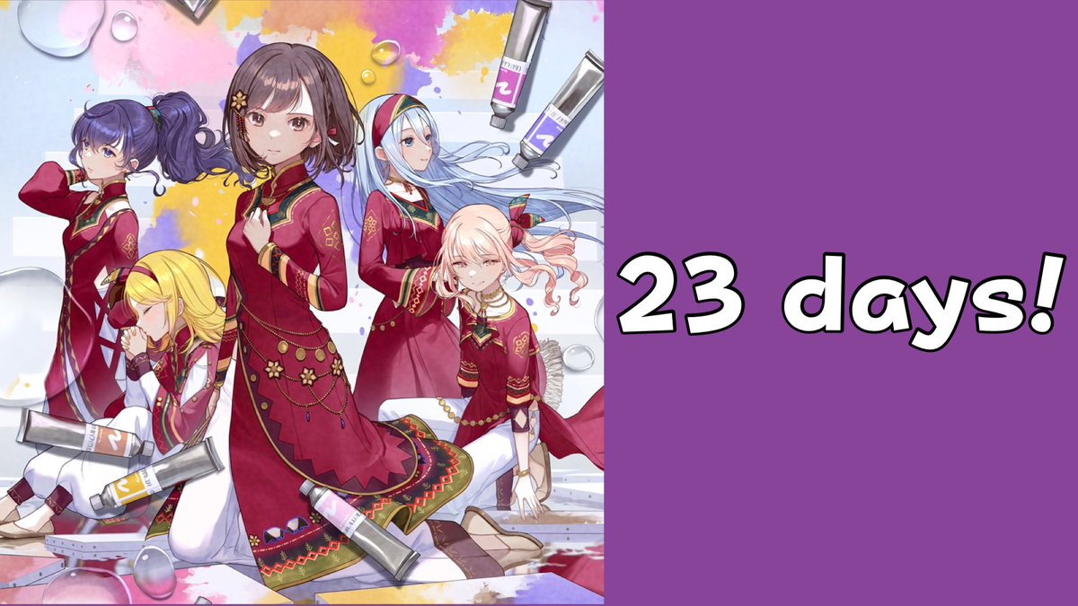 project sekai countdown! on Twitter: "23 days until Nightcord at 25:00's fifth single! 37 days ...