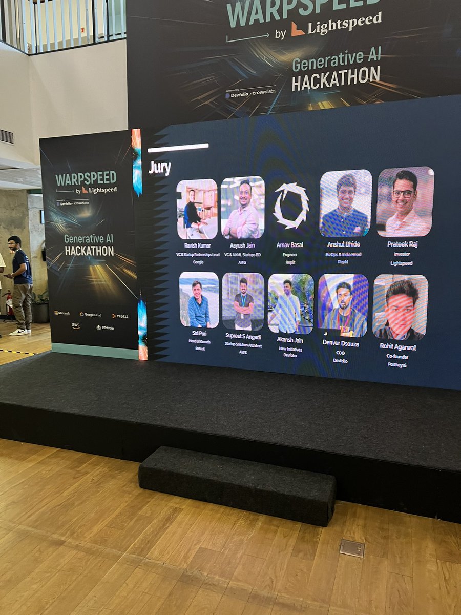 Lightspeed India on Twitter: "RT @PuriSid: spent the weekend @LightspeedIndia Gen AI hackathon ...