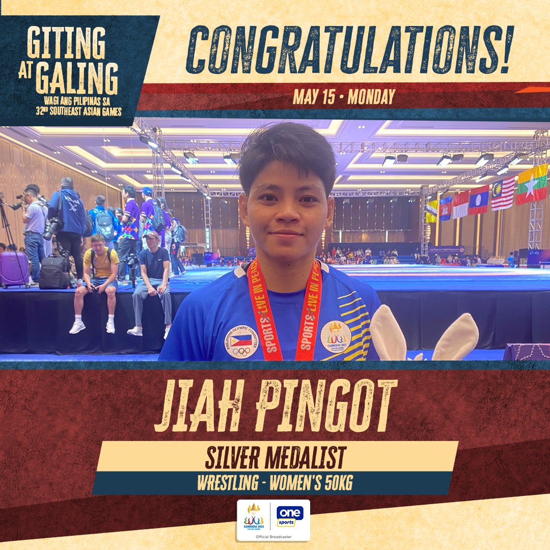 Deity on Twitter: "RT @OneSportsPHL: The medal haul continues for our wrestling team after Jiah ...