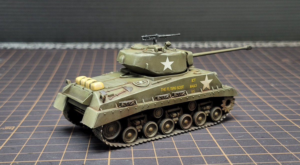 みかん丸@ひまわり会🌻 on Twitter: "ハセガワ "1/72 M4A3E8 シャーマン & M24 チャーフィー “ 完成しました！"