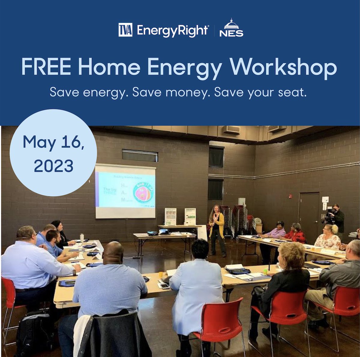 Nashville Electric Service on Twitter: "Join NES and TVA EnergyRight for a FREE Home Energy ...