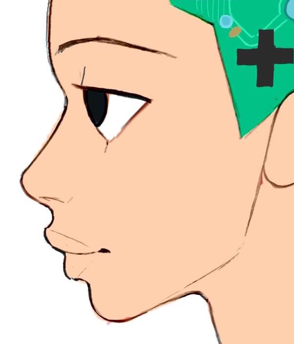 wip] I love drawing side profiles」|svvのイラスト