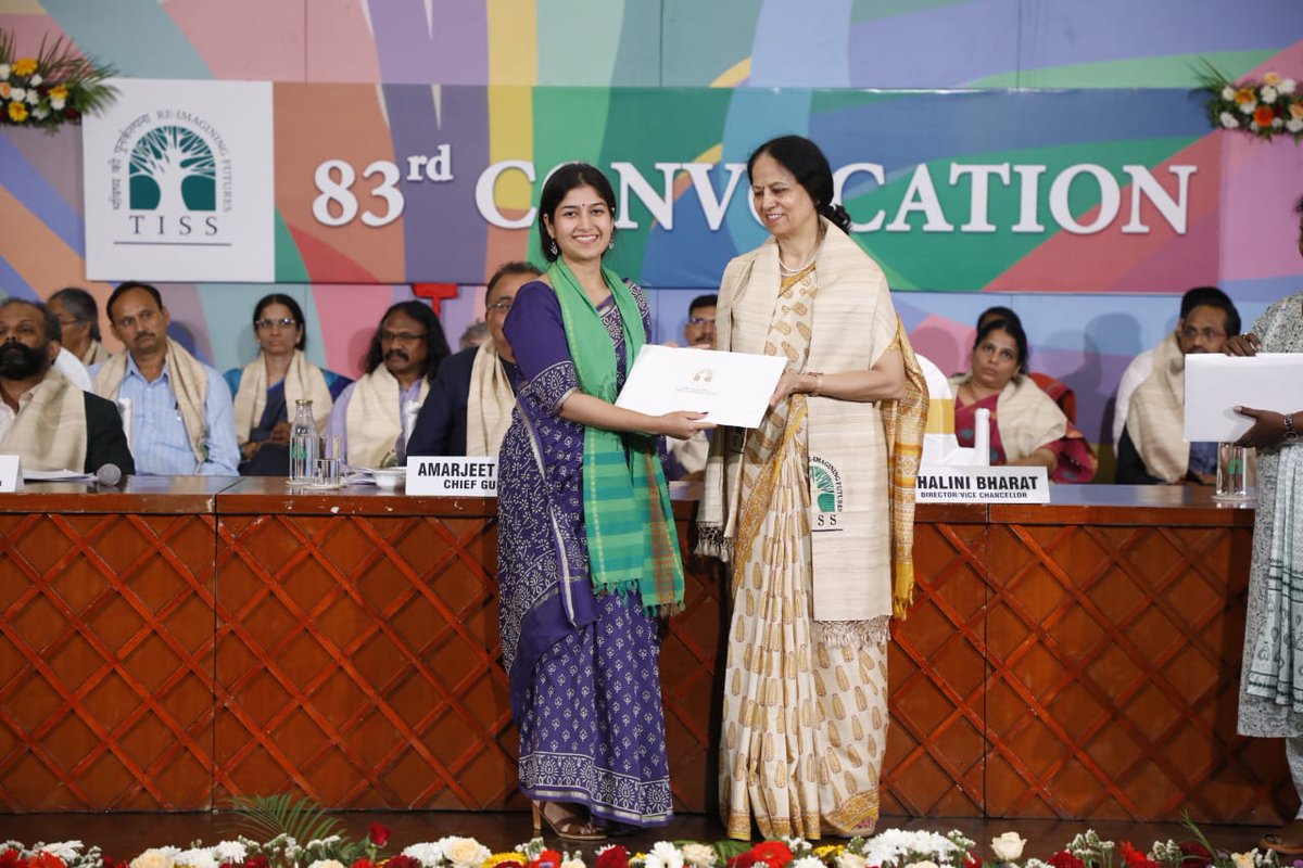 TISS - Tata Institute of Social Sciences on Twitter: "#TISSConvocation2023 Session 1 of the 83rd ...