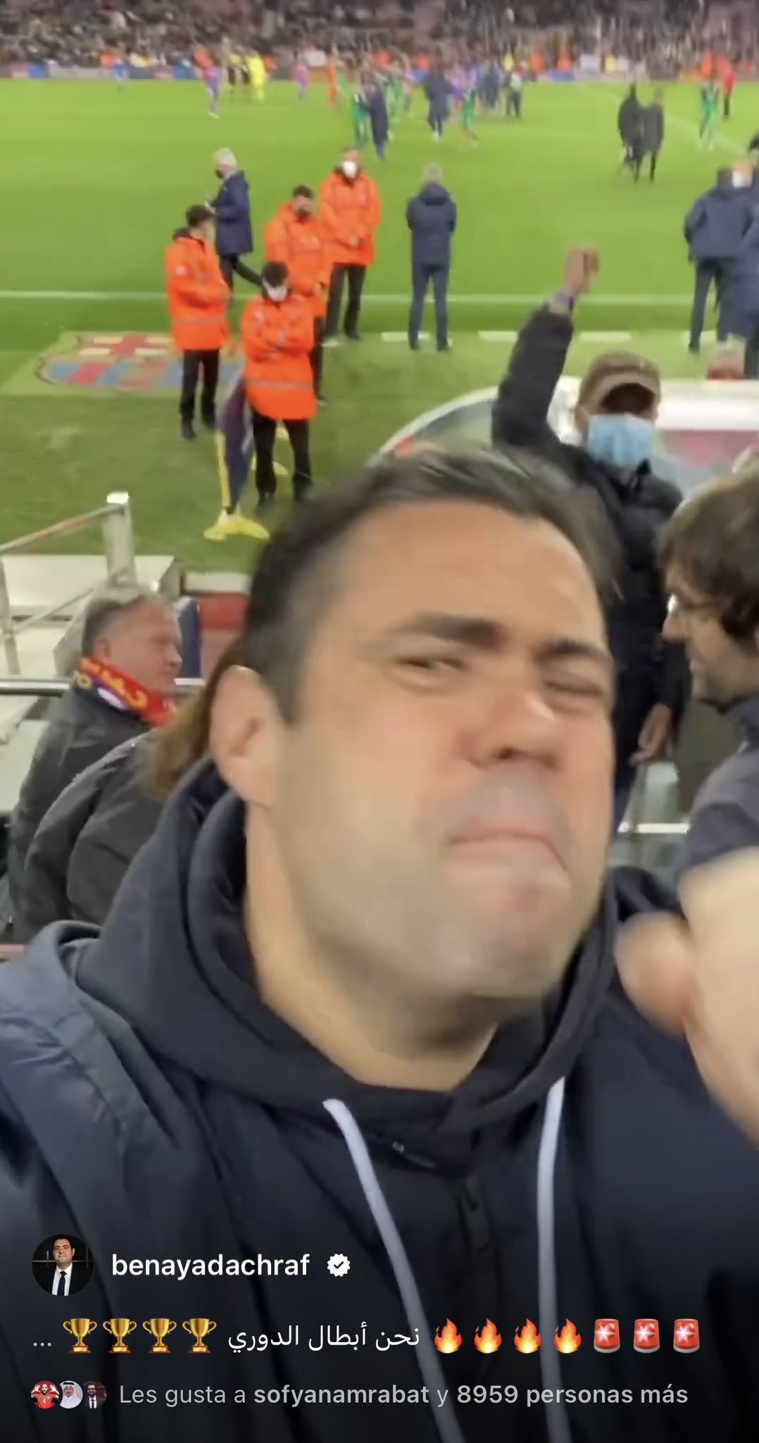 FCB World on Twitter: "يبدو مرابط معجب بفوز برشلونة بالدوري 👀 https://t.co/yi7L1XHLtJ" / Twitter