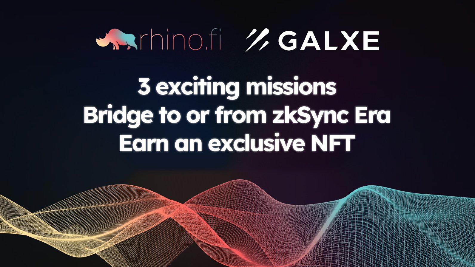 rhino.fi on Twitter: "#rhinofi 🤝Galxe Join the next @zkSync Era campaign and earn an exclusive # ...
