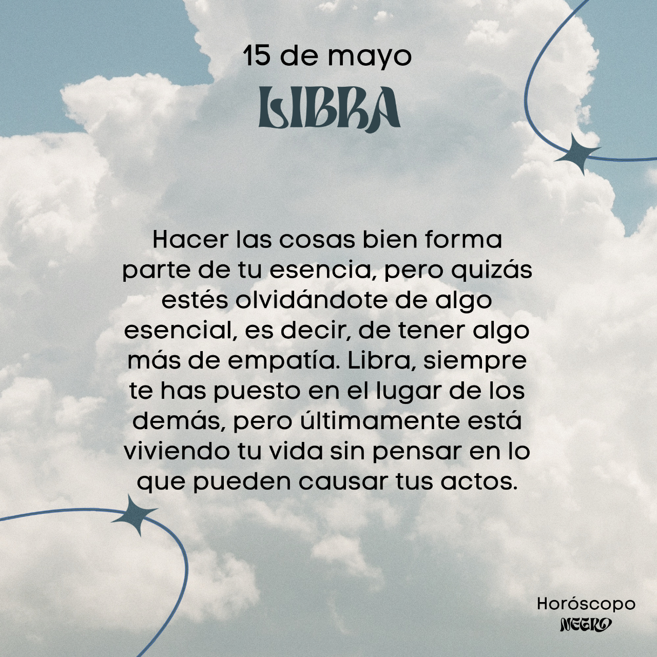 LIBRA on Twitter: "El horóscopo diario del 15 de mayo para Libra 🔮♎ #horoscoponegro # ...