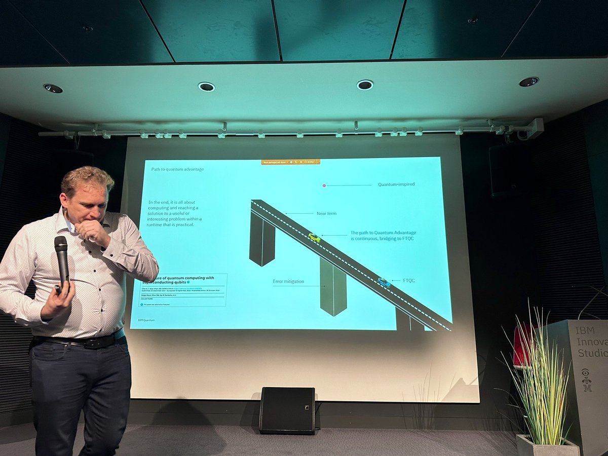 Patrick Moorhead on Twitter: ".@jaygambetta poses the question of how to bridge the gap between ...