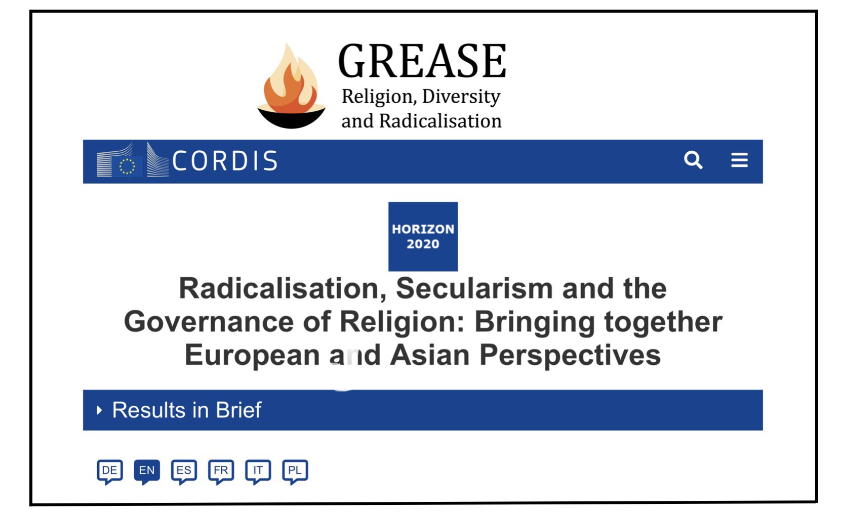 GREASE on Twitter: "The GREASE project is delighted that @CORDIS_EU has published our results in ...