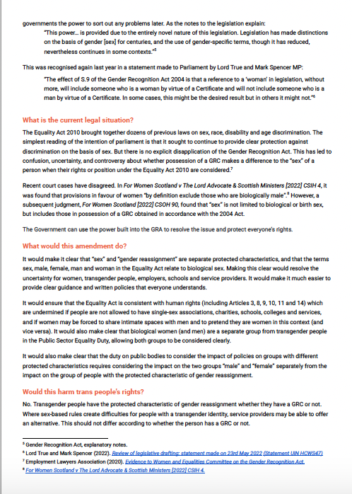 Sex Matters On Twitter They Can Read Our Two Page Briefing On The