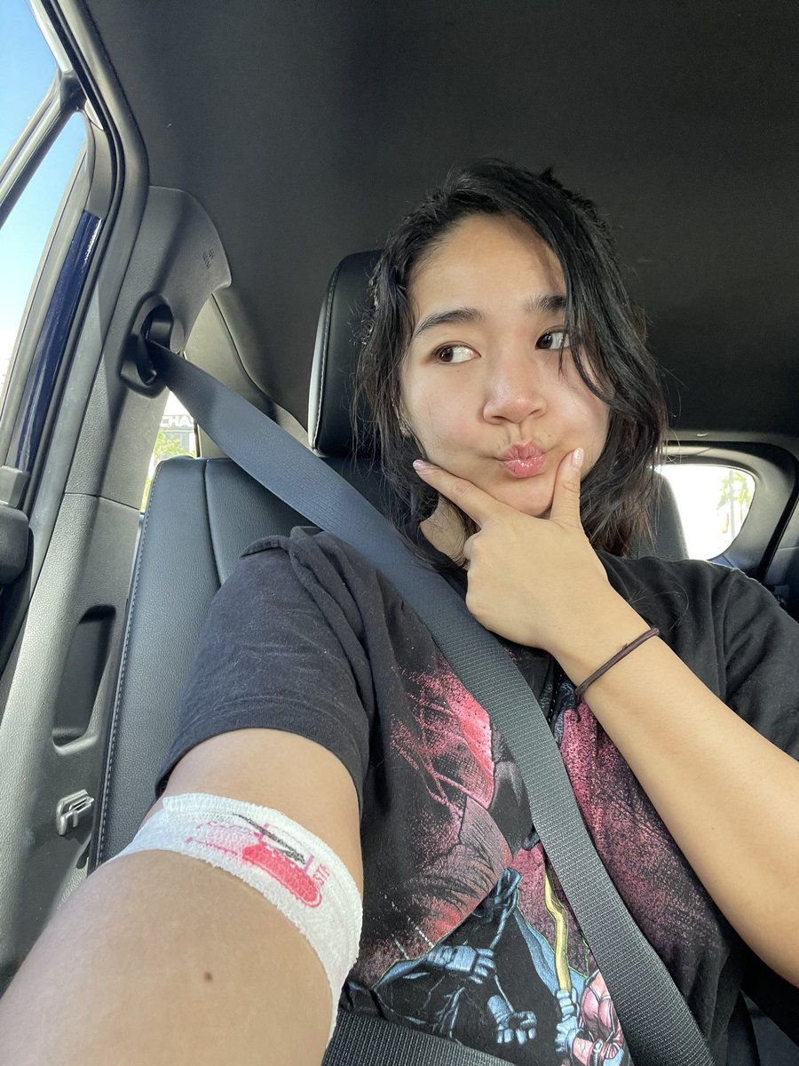 Blood sucked and ready to get fucked or however the saying goes 😝 ...