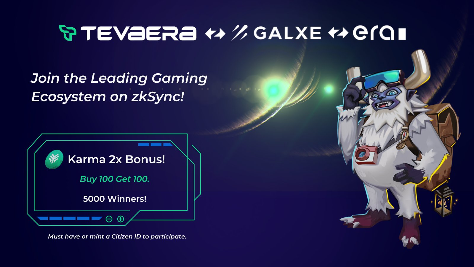 Tevaera on Twitter: "🔥#Tevaera is partnering with @Galxe to launch our 2nd official campaign on ...