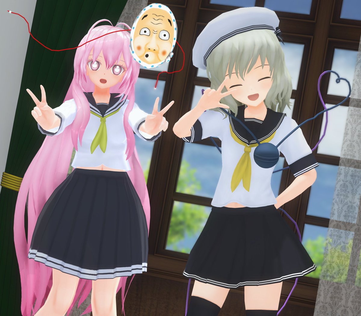 名無しさんmmder On Twitter 5月15日はこいここの日 ということでセーラー服なこいここで1枚。ギリマニアッタ