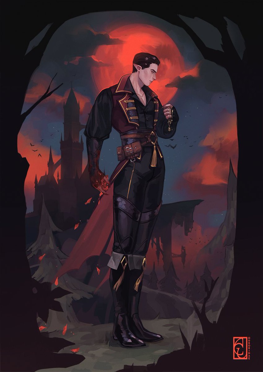 「QRT with your art with the moon in it. 」|⭐️Ouroridae⭐️ | COMMISSIONS ...