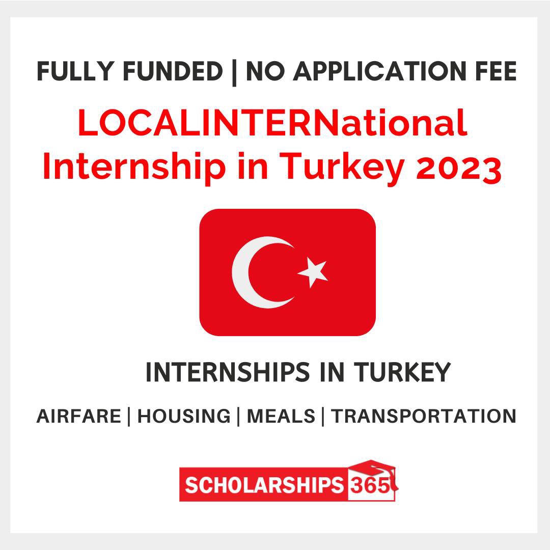 Scholarships365.info on Twitter: "Fully Funded Turkey 🇹🇷 Government Internships 2023 for World ...