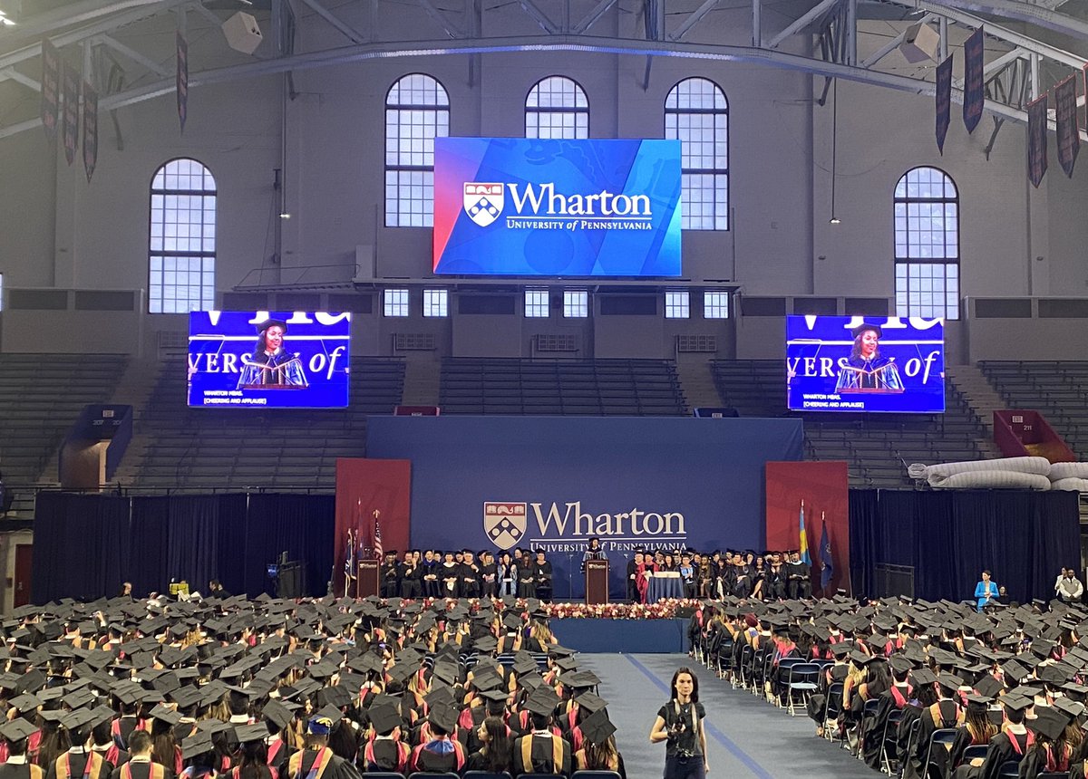 Upenn Wharton Graduation Ceremony