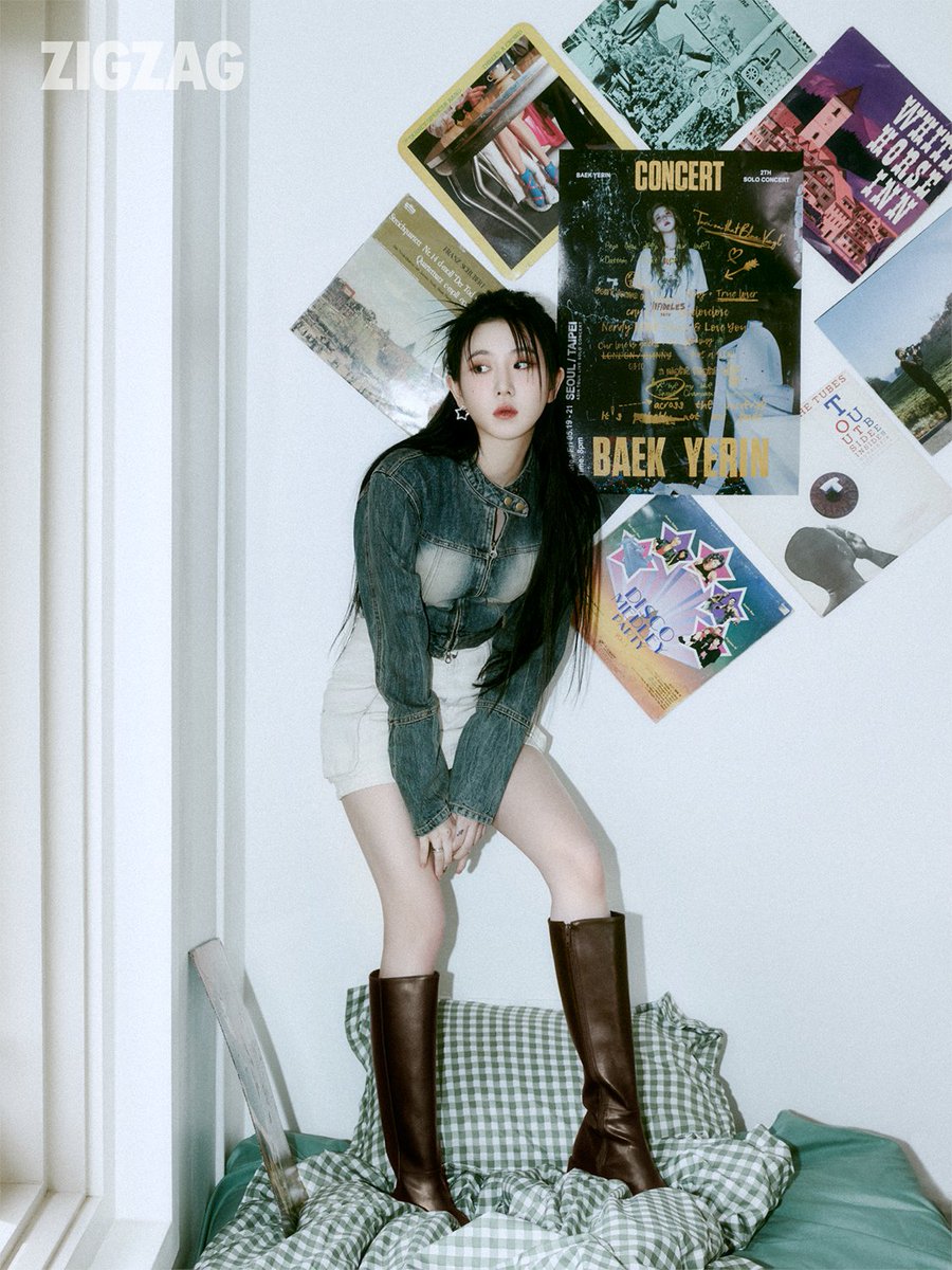 Nunca Pause O MV on Twitter: "BELÍSSIMA! A solista Yerin Baek para a ZIGZAG."