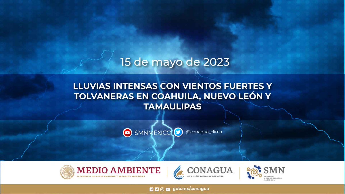 CONAGUA Clima on Twitter: CONAGUA Clima on Twitter: