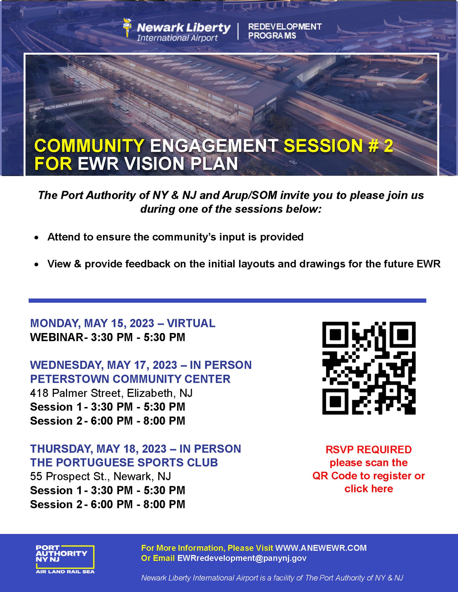 City of Newark on Twitter: "The Port Authority of NY & NJ and Arup/SOM invite you to join the ...