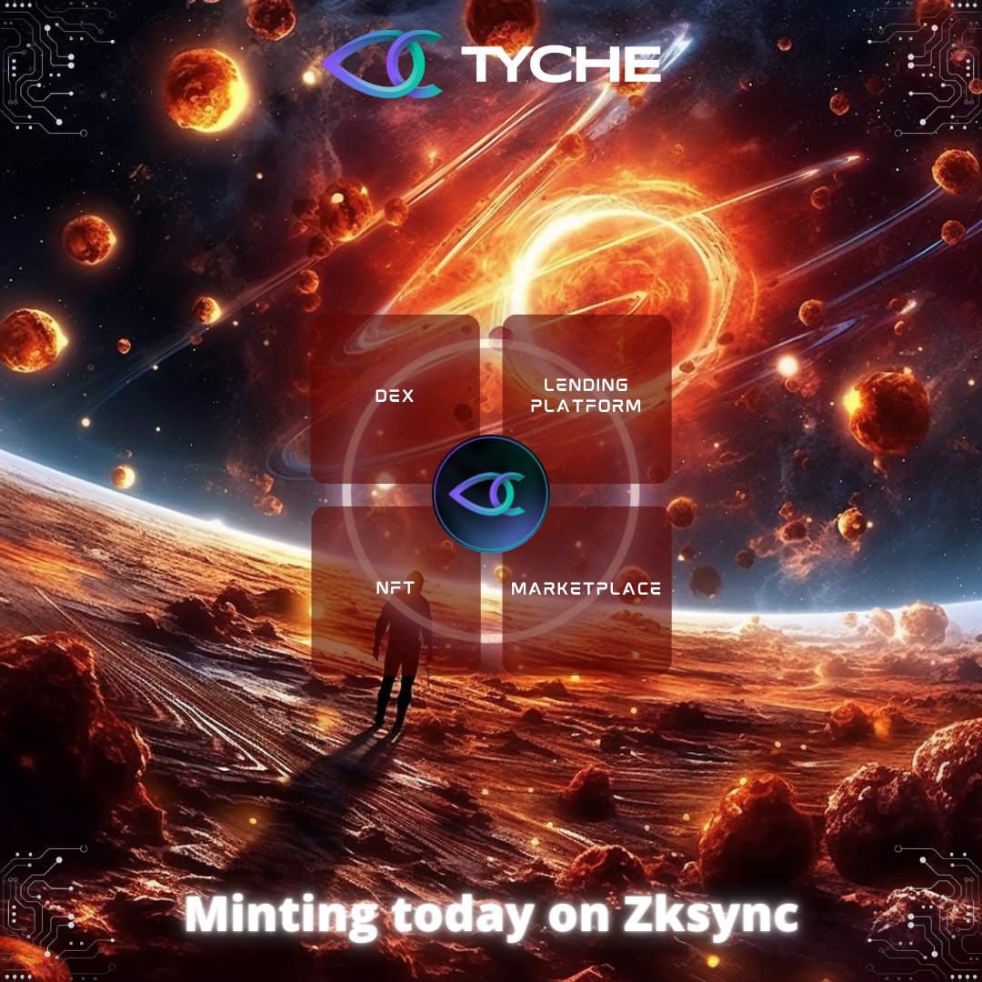 Tyche Protocol on Twitter: "Today is the day Our NFT collection will land on #Zksync 🛬 Supply ...