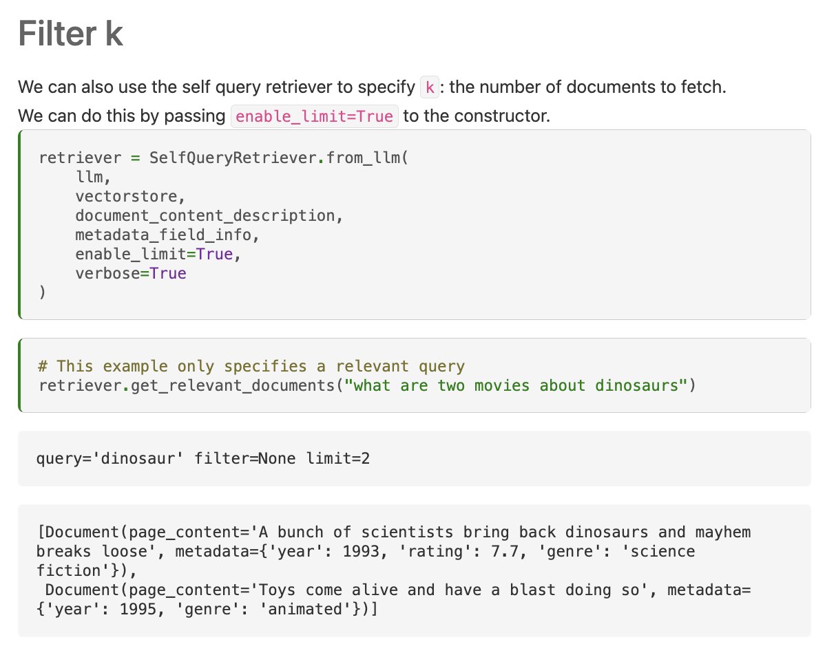langchain on Twitter: "💪Our self-query retriever just got a power up Previously it would infer a ...