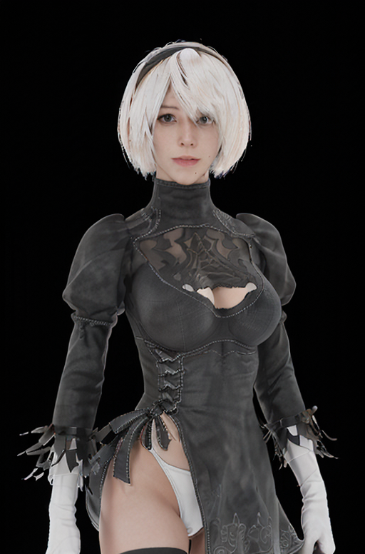 たか＠駄肉好き⚤🔞 on Twitter: "#AIart #stablediffusion #2B"