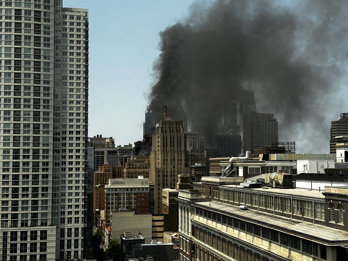 Adam Steinbaugh on Twitter: "Fire in Philadelphia"