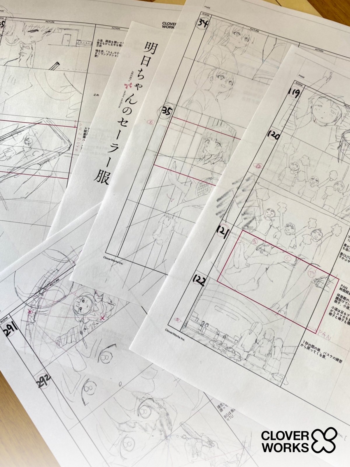 CloverWorks Sakuga on Twitter: "Akebi-chan no Sailor-fuku #10 -Storyboard: Eri Irei (伊礼えり ...
