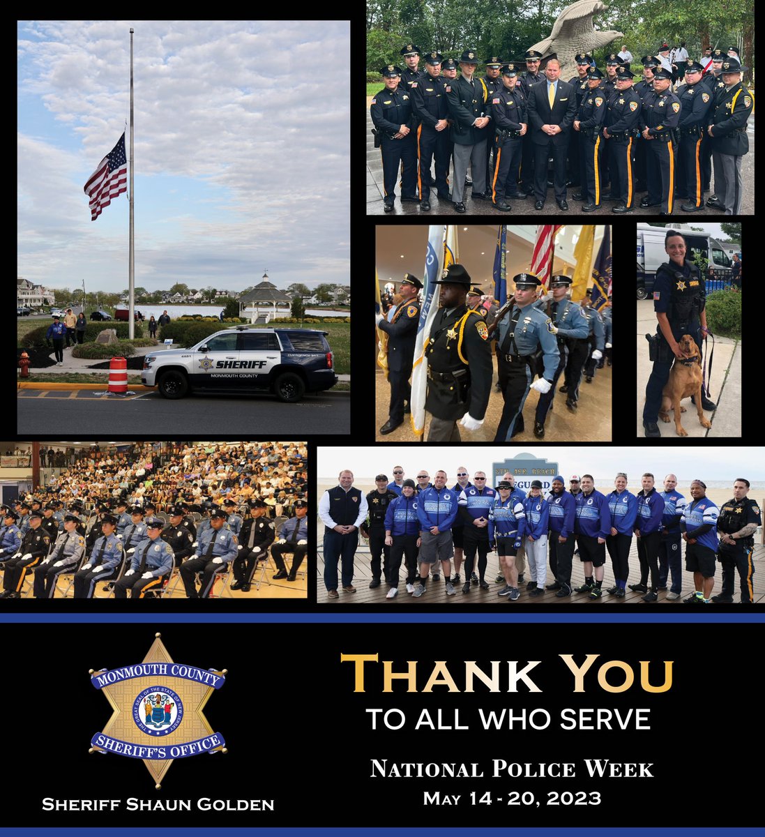 Monmouth County Sheriff's Office on Twitter: "#MCSONJ is proud to commemorate # ...
