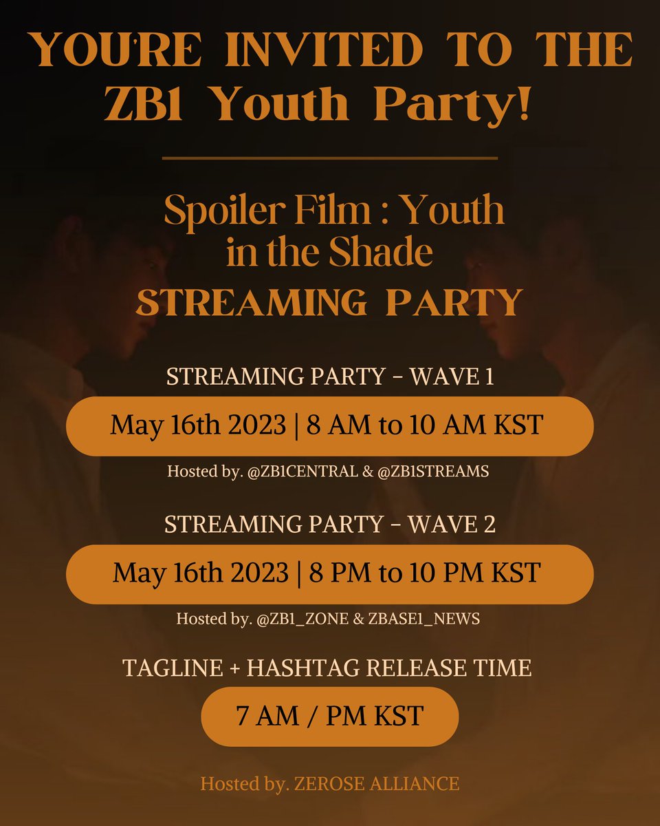 ZB1 VOTING TEAM on Twitter: "ZE_ROSES! 📢 Here is the tagline & hashtags for the streaming party ...