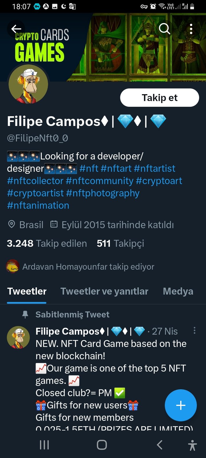 Tsai on Twitter: "The owner of this account is a hacker. It sends viruses with the game program ...