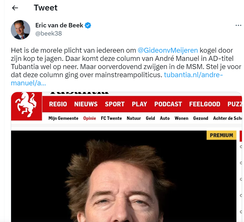 Piet Lekkerkerk on Twitter: Piet Lekkerkerk on Twitter: