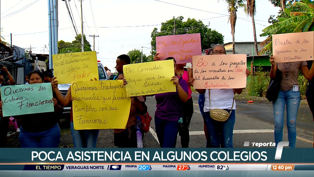 Telemetro Reporta on Twitter: "VIDEO | Baja asistencia en algunas escuelas de San Miguelito y ...