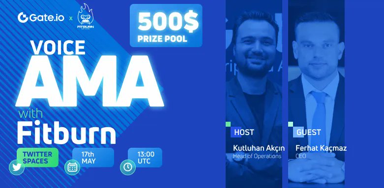 Gate.io on Twitter: "🌟 It's AMA Time with @Fitburn_ai! Join @kutluhanakcin hosting an AMA with ...