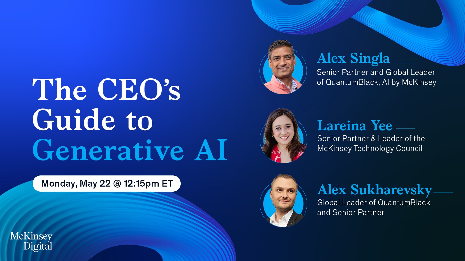 McKinsey & Company on Twitter: "‘What every CEO should know about #GenerativeAI’ (https://t.co ...