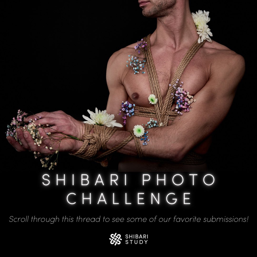 Shibari Study on Twitter: "🎖 Shibari Photo Challenge 🎖 We’re halfway through #shibarichallenge ...