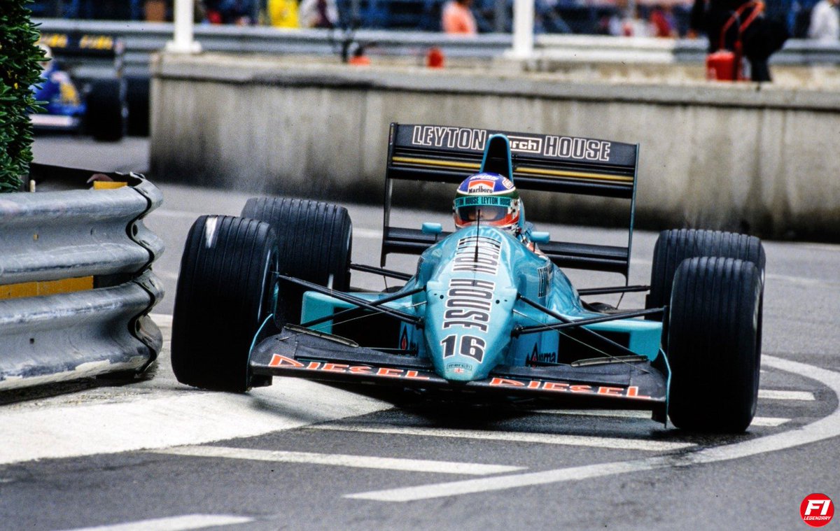 Legendary F1 🌎🏁 on Twitter: "Ivan Capelli, Leyton House March 881 - Judd CV 3.5 V8. GP Mónaco ...
