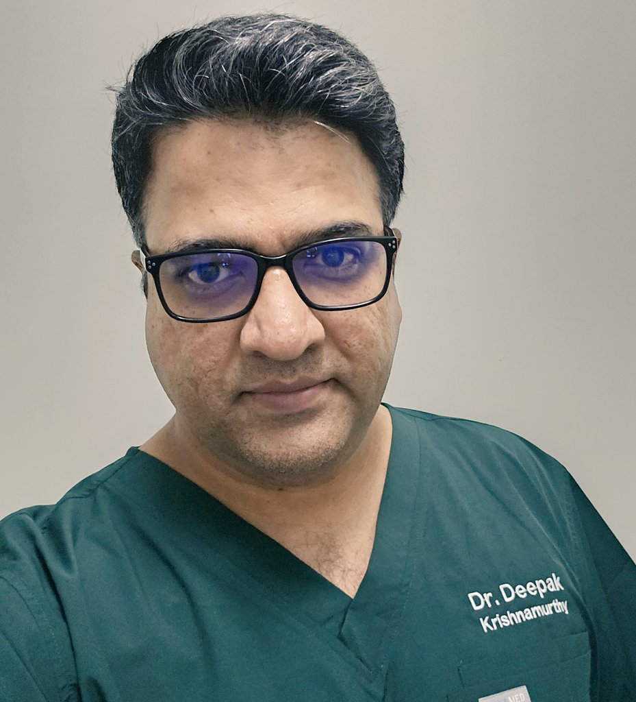 Dr Deepak Krishnamurthy on Twitter: "Drop something #Green 🟢 #MedTwitter #NightTwitter 2am # ...