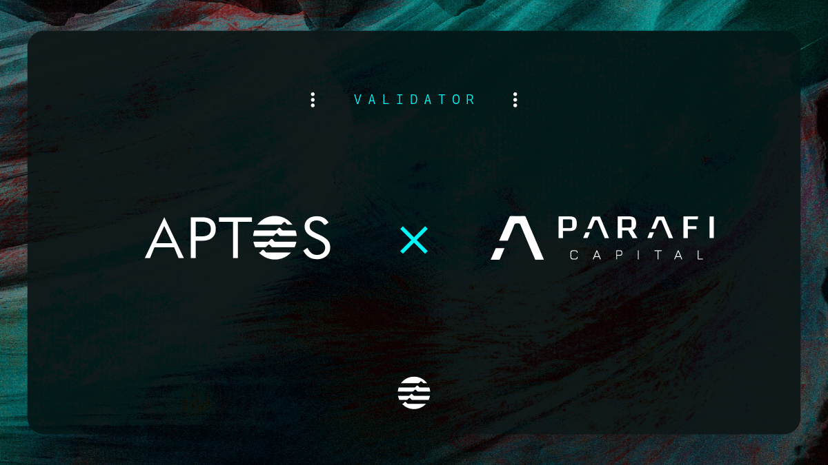 Aptos on Twitter: "Welcome to the Aptos ecosystem, @paraficapital!"