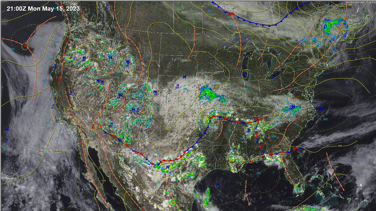 NWS Weather Prediction Center on Twitter: "A low pressure wave will ...