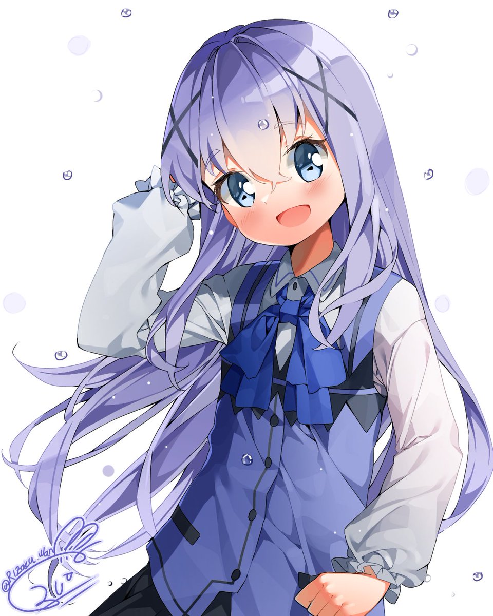 Rizaku Wan on Twitter: "Chino Chan 💖 #ご注文はうさぎですか"