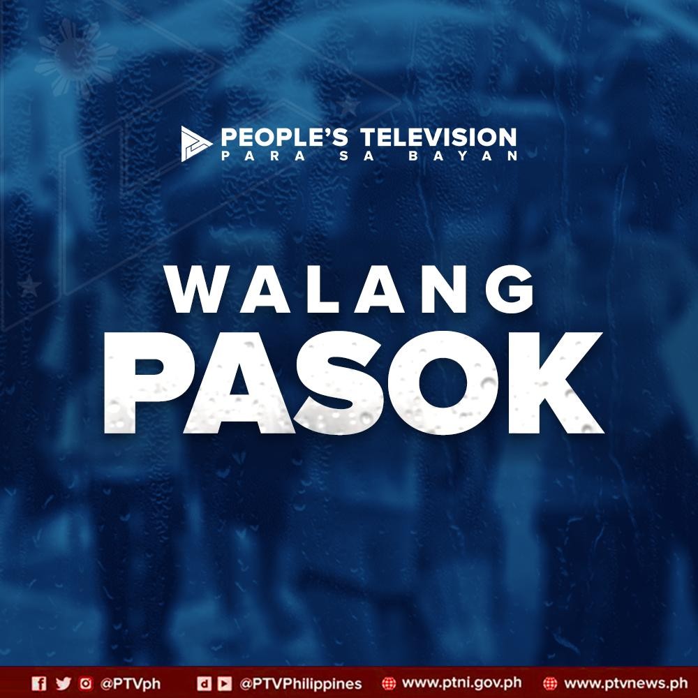 Walang Pasok! on Twitter: "#WalangPasok: Suspendido ang klase sa lahat ng antas sa mga ...