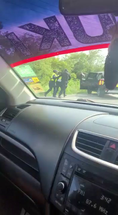 Loop Jamaica On Twitter Cop Mowed Down On Highway Motorcyclist Held